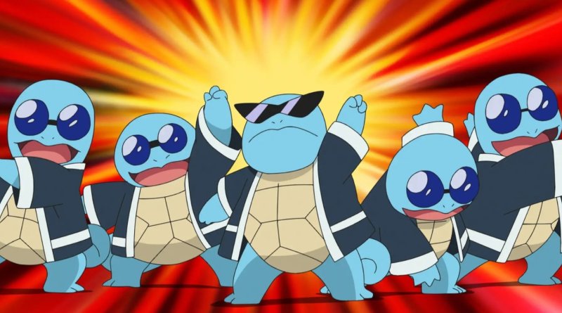 Als Power Rangers - Das Schiggy-Squad ist zurück in der Pokemon-Serie ...
