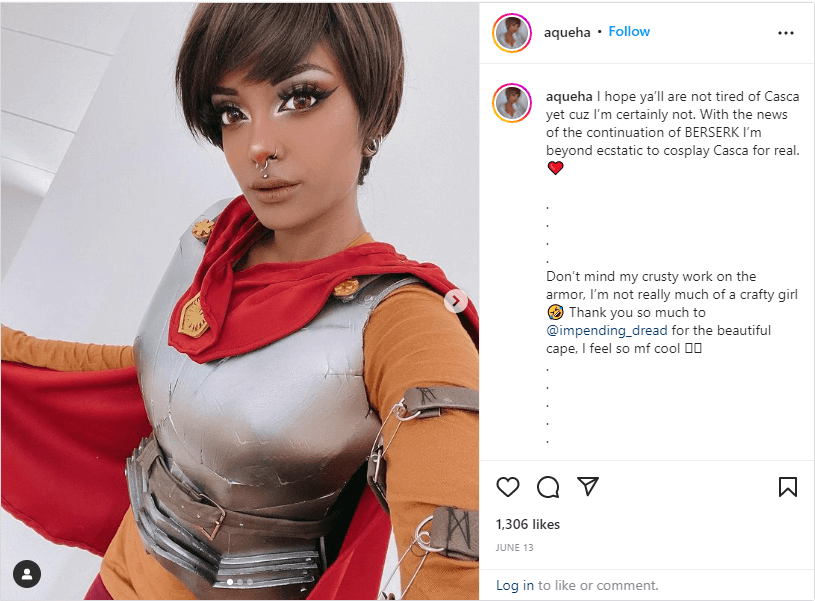 Berserk Cosplay feiert die Rückkehr der Serie mit Casca - Phanimenal ...